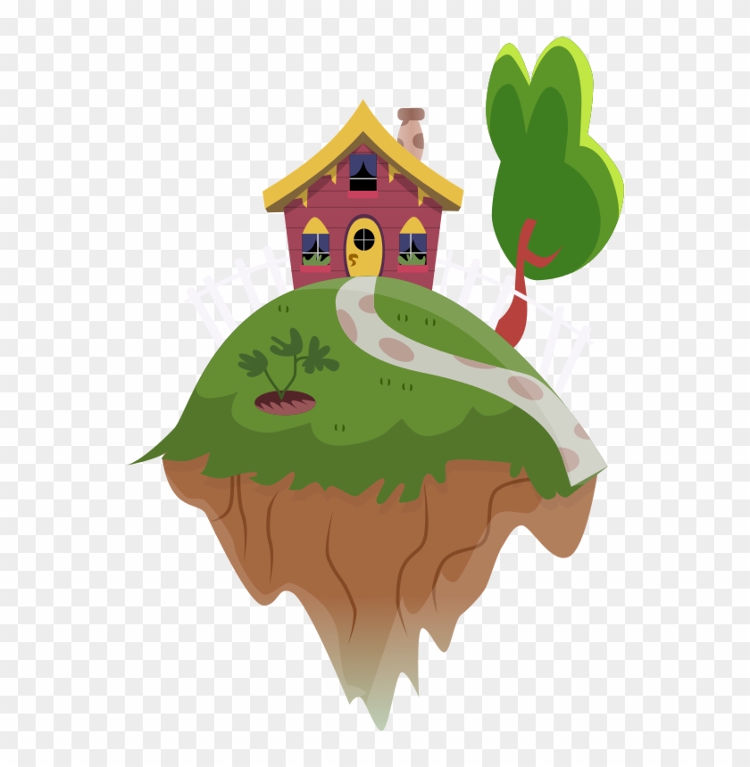 Discord's House By Astrorious - Illustration - Full Size PNG Clipart ...