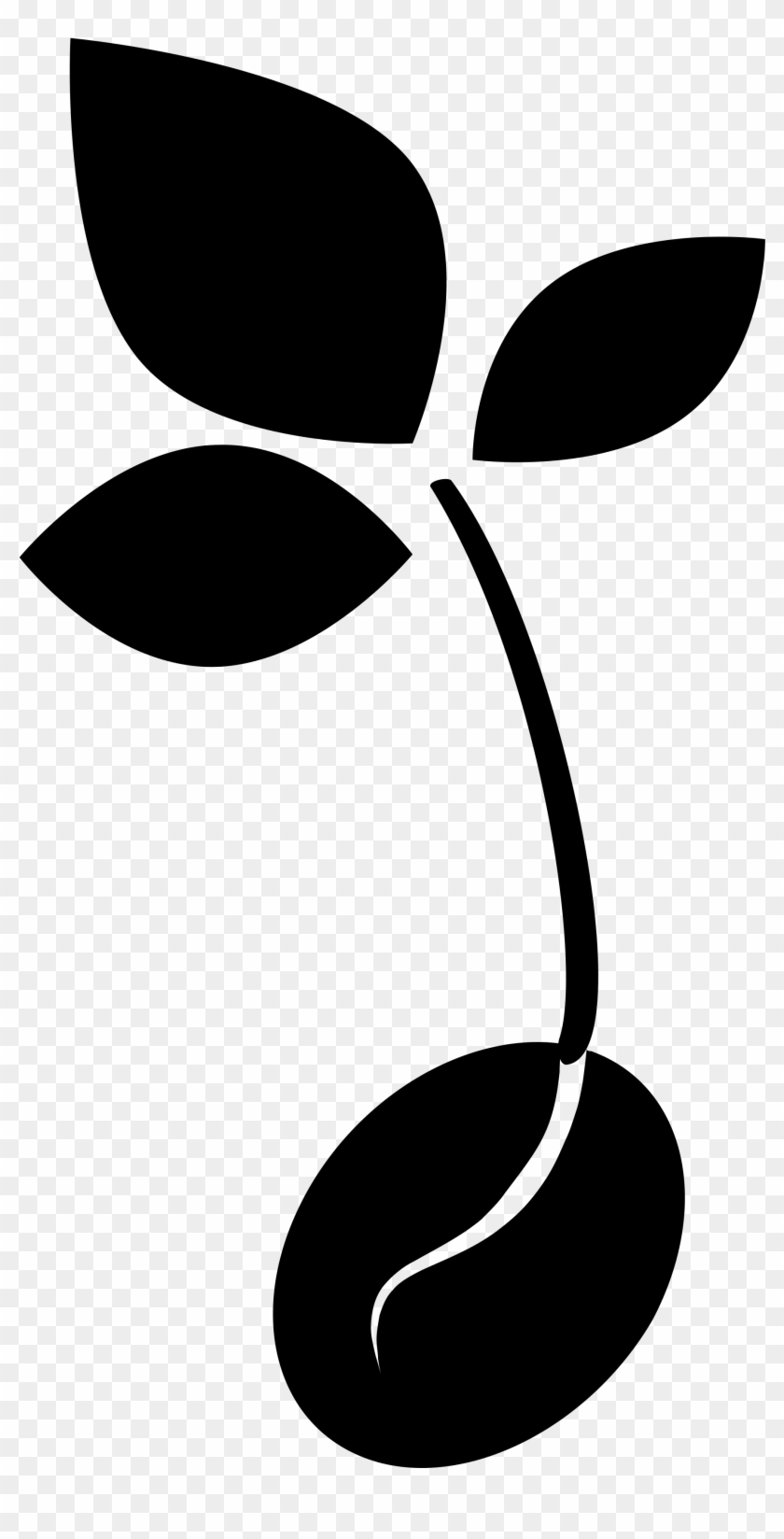 Sprout Svg - Cutline Craft Sprout Seed Sapling Plantling Planting ...