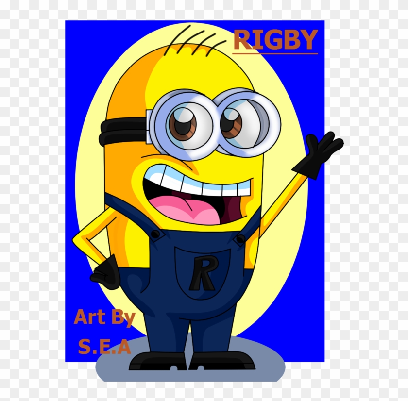 Despicable Me Oc-rigby The Minion By Skunkynoid - Cartoon - Full Size ...