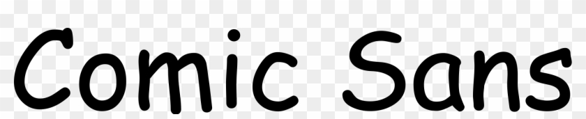 If You Want Your Presentation To Look Fancier, And - Comic Sans Font ...