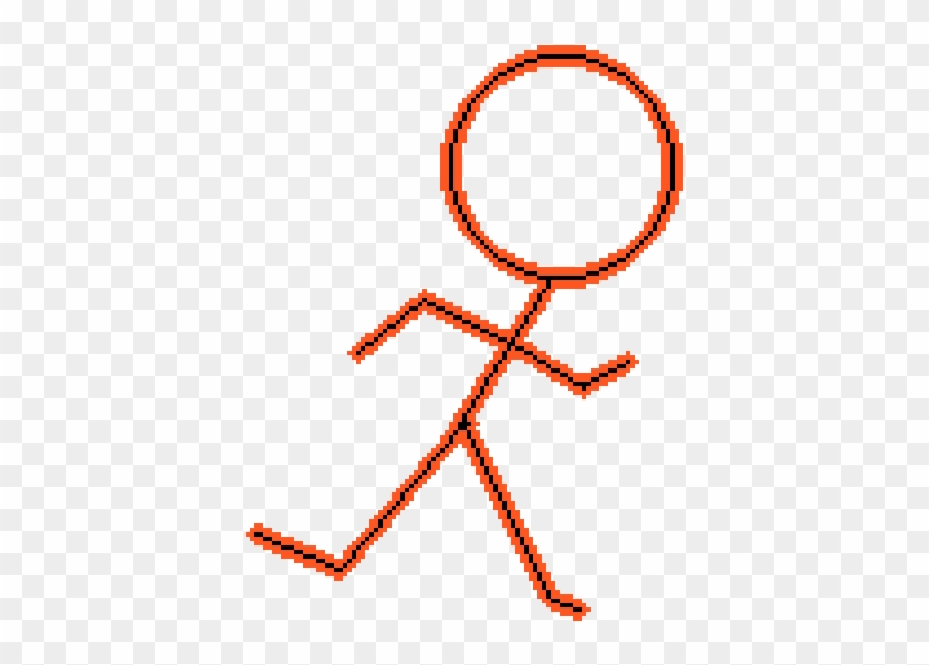 Orange Stick Figure - Stick Figure - Free Transparent PNG Clipart ...