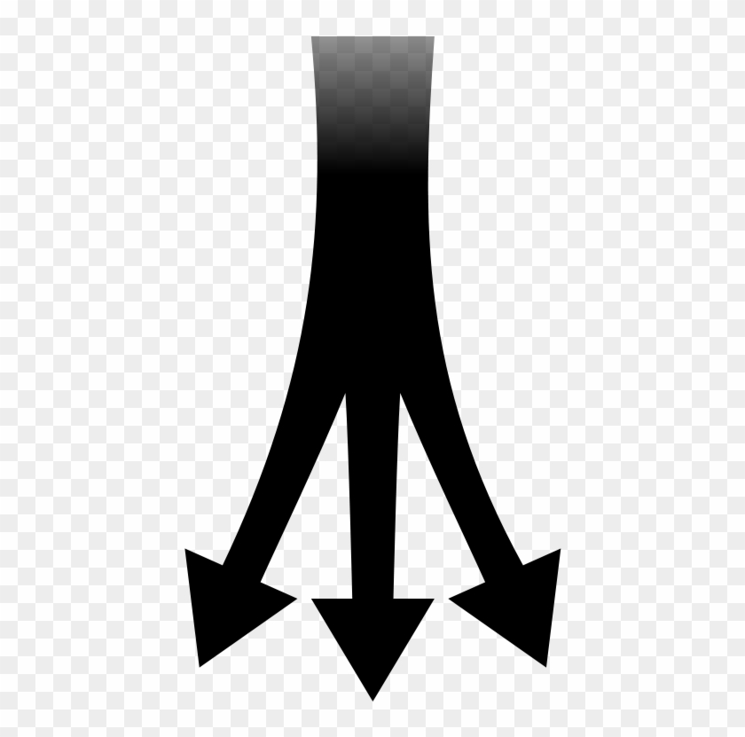 How To Set Use 1 To 3 Arrows Svg Vector - 3 Arrows Pointing Down - Full ...