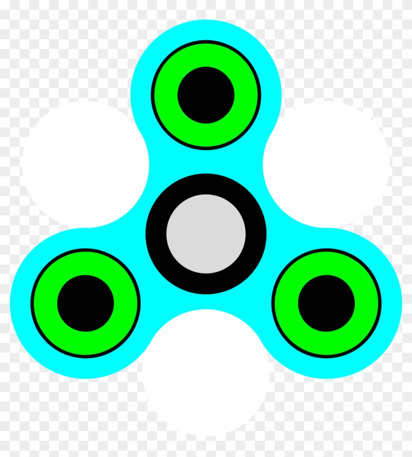 Big Image - Fidget Spinner Clipart - Full Size PNG Clipart Images Download