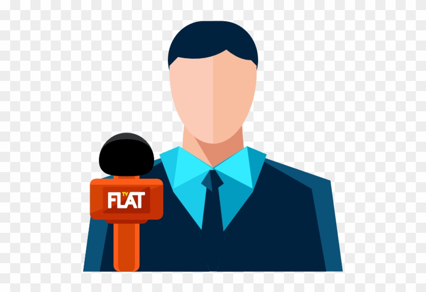 News Reporter - Reporter Icon - Full Size PNG Clipart Images Download