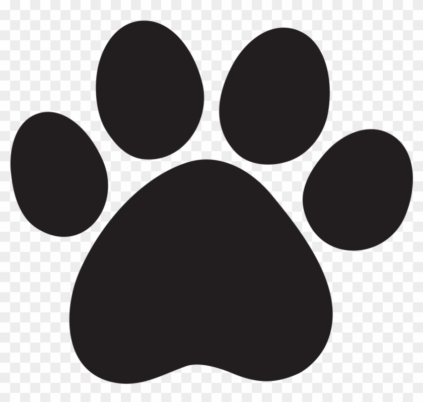 Wolverine Paw Print Clipart - Paw Prints Clear Stamp - Full Size PNG ...