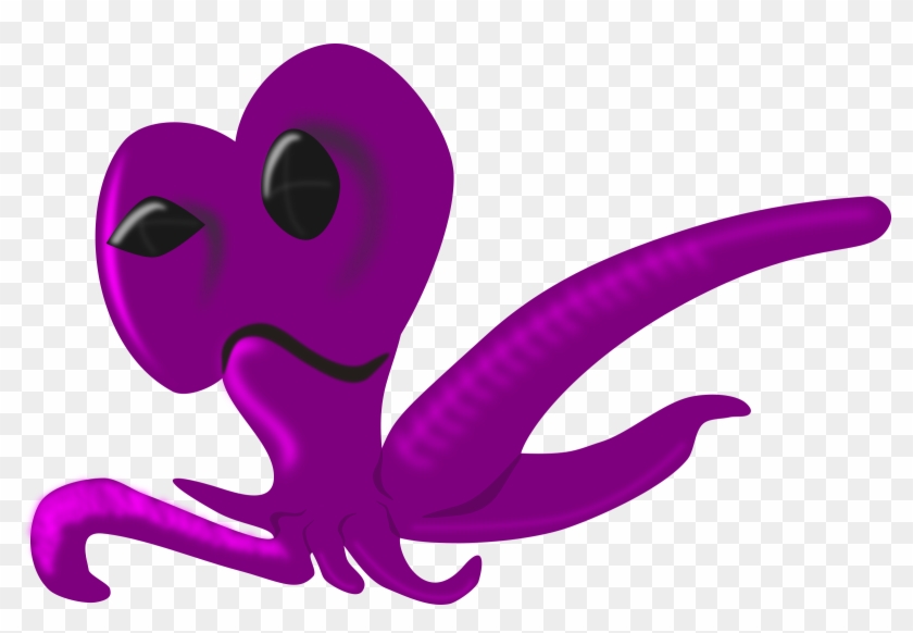 Alien Octopus Svg Vector File, Vector Clip Art Svg - Octopus Legs ...
