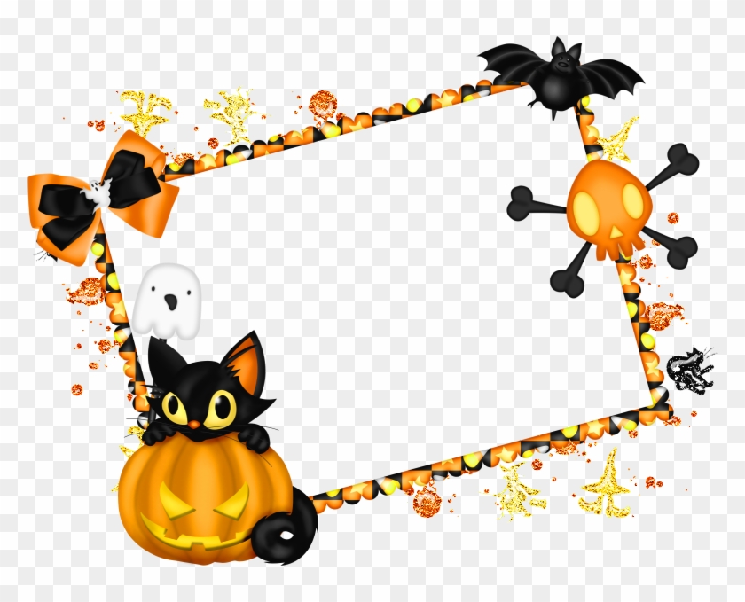 Halloween Clipart Border Png - Halloween Border Clip Art Free - Full ...