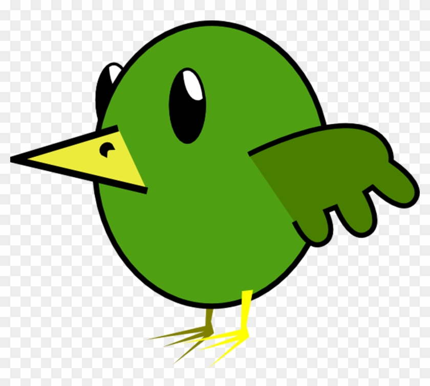Bird Cartoon Clip Art At Clker - Cartoon With No Background - Full Size ...