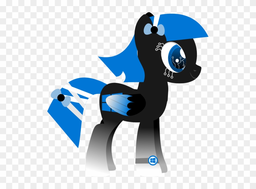 Windows 10 Pony By Carloscreations - Windows 10 As A Pony - Full Size ...