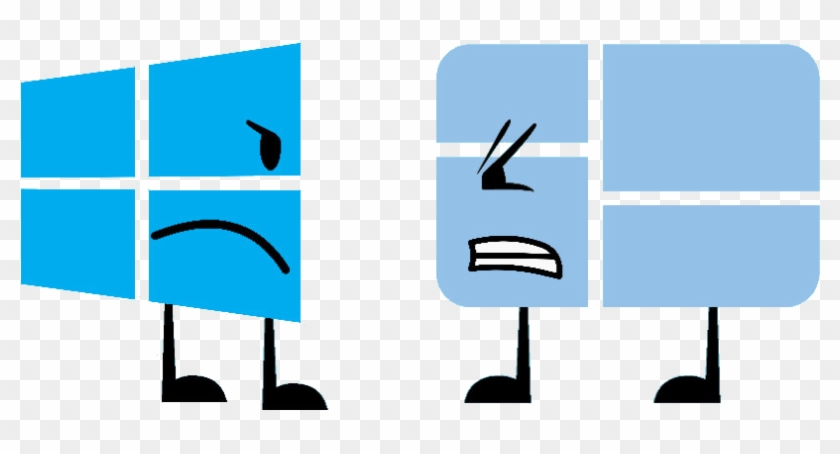 Windows 8-10 Logo Vs Windows 1 Logo - Windows 8 - Full Size PNG Clipart ...