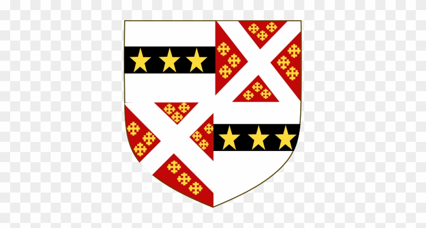 1st & 4th, Argent, On A Fess Sable, Three Mullets Or - Emblem - Full ...