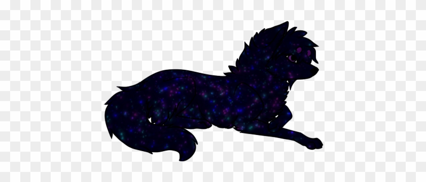 Galaxy Wolf Pose By Zerosin17 - Drawing - Full Size PNG Clipart Images ...