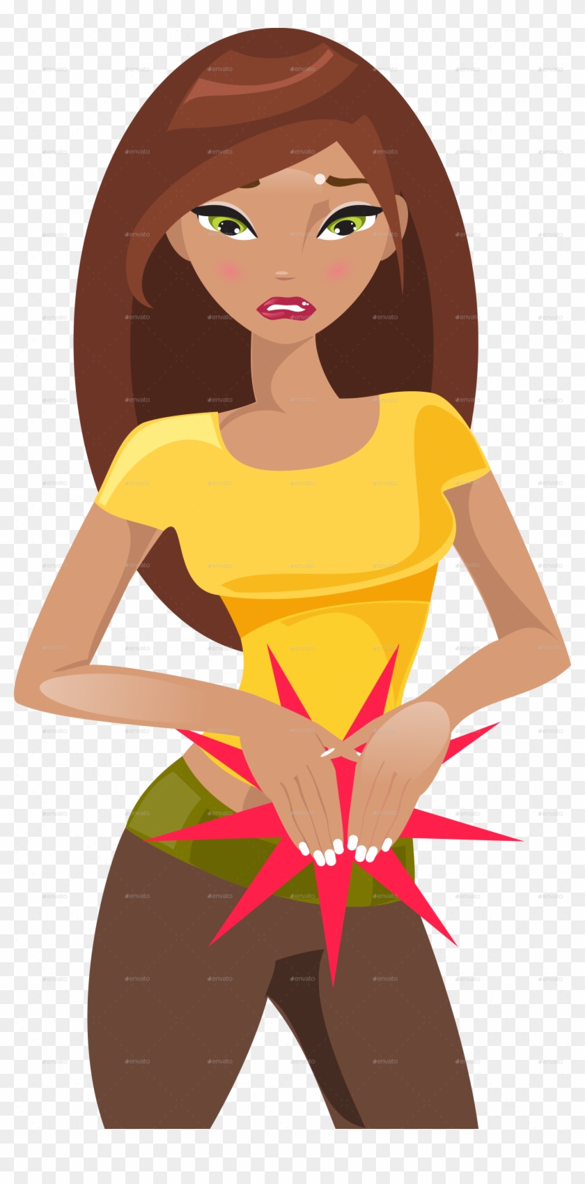 Abdominal Pain - Abdominal Pain Transparent - Full Size PNG Clipart ...