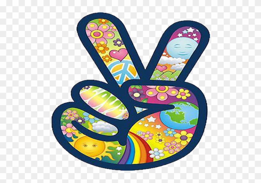 Flower Power Symbols - Full Size PNG Clipart Images Download