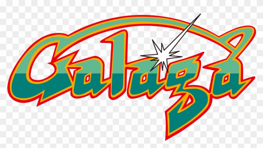 Galaga Arcade Game Rental - Galaga Logo - Full Size PNG Clipart Images ...
