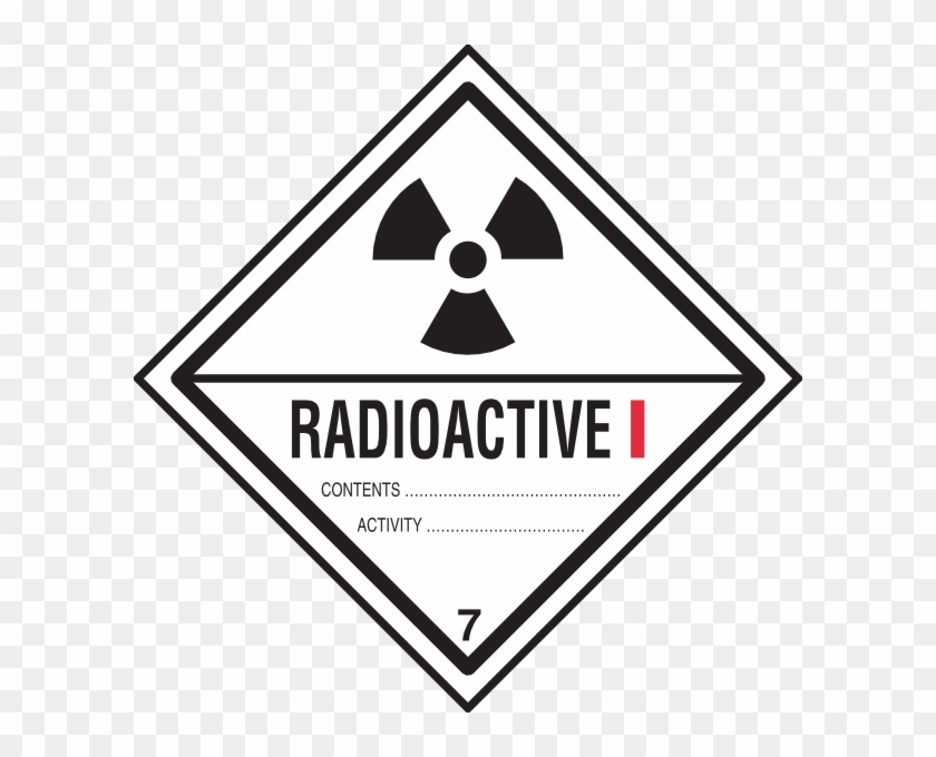 Class 7 Dangerous Goods - Full Size PNG Clipart Images Download