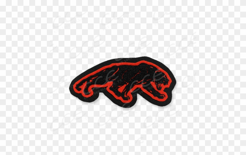 Magnet Cove High School Panther Sleeve Mascot - Panther - Full Size PNG ...