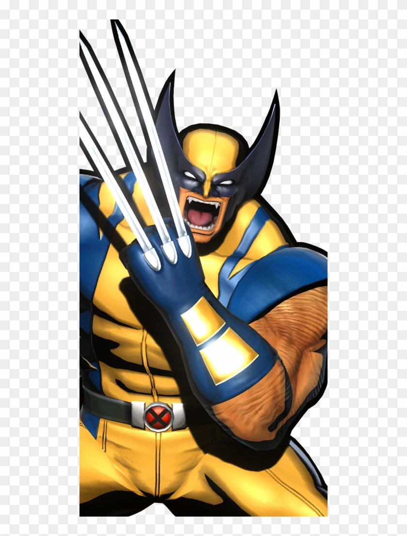 Wolverine Marvel Vs Capcom Png - Full Size PNG Clipart Images Download