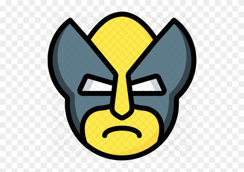 Wolverine Icon - Wolverine Emoji - Full Size PNG Clipart Images Download