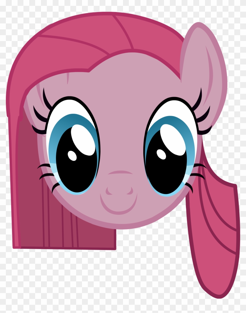 Pinkamena Diane Pie Headshot - My Little Pony Headshot - Full Size PNG ...