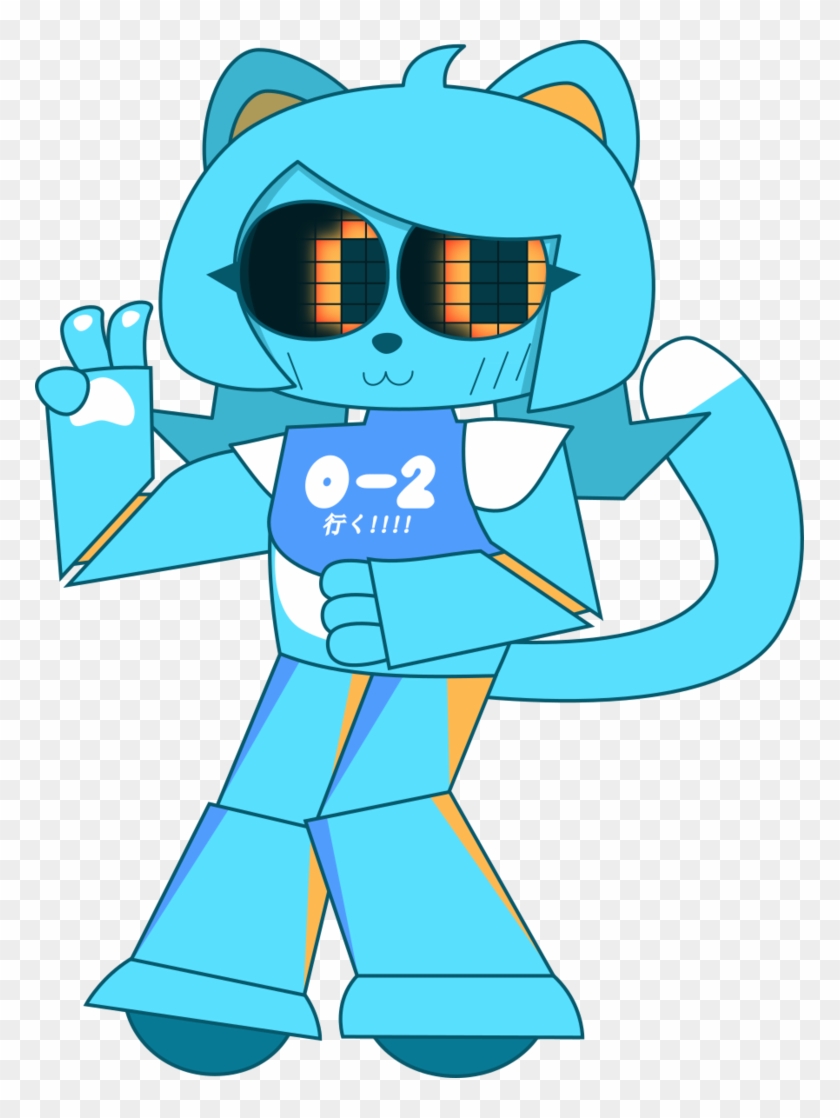 Robot Cat Concept2 By Scrubsandwich - Cartoon - Full Size PNG Clipart ...