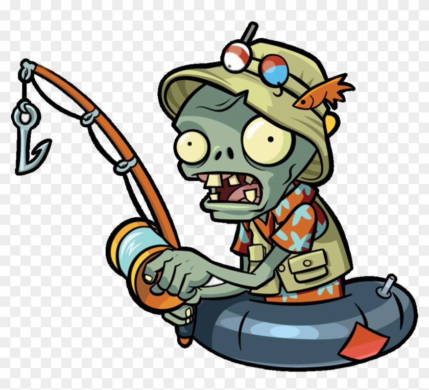Fisherman Zombie - Fisherman Zombie - Full Size PNG Clipart Images Download
