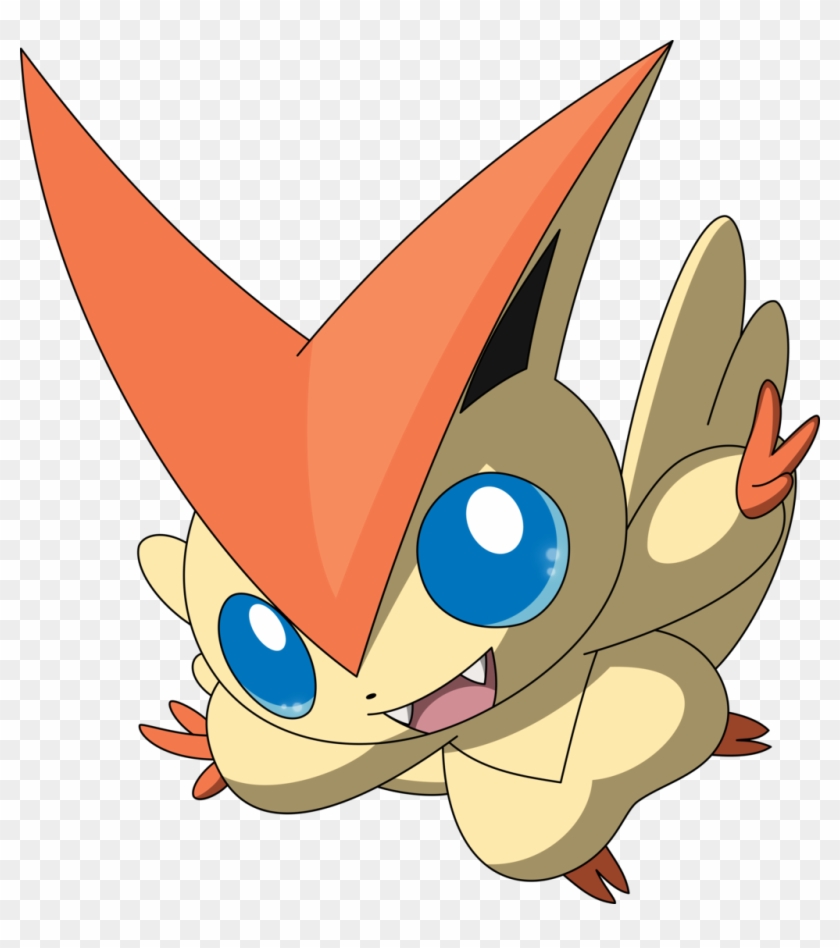 Victini Flying - Full Size PNG Clipart Images Download