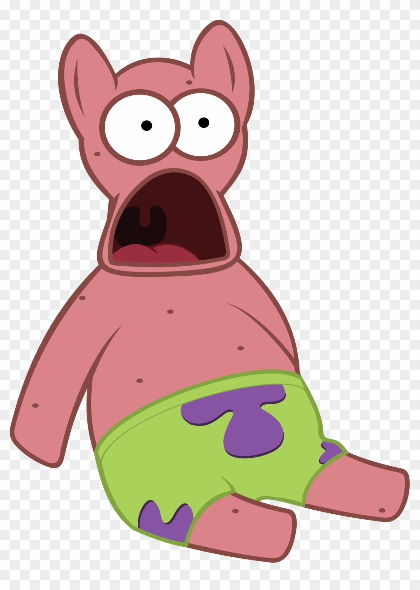 Surprised Patrick - Surprised Patrick Transparent Gif - Full Size PNG ...