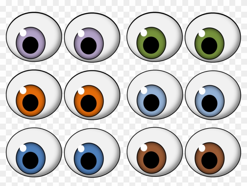 33 Googly Eyes Clip Art Free Cliparts That You Can - Circle - Full Size ...