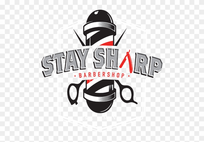 Stay Sharp Barbershop - Stay Sharp Barbershop - Full Size PNG Clipart ...