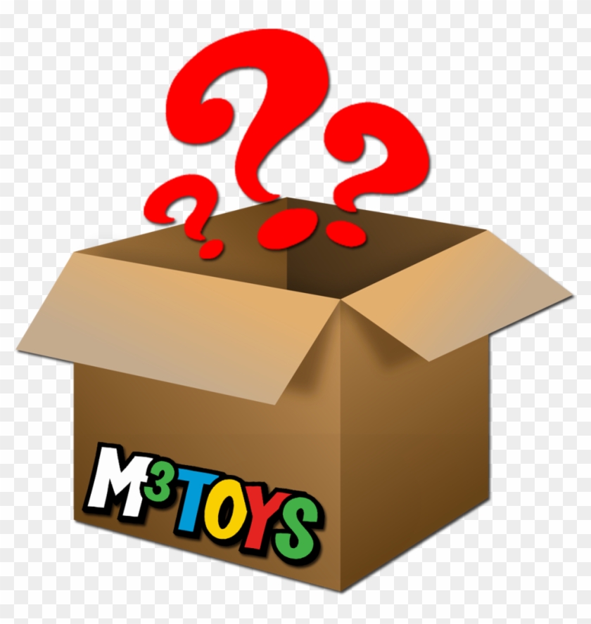 M3 Toys Mystery Box - Box Clipart Transparent Background - Full Size ...