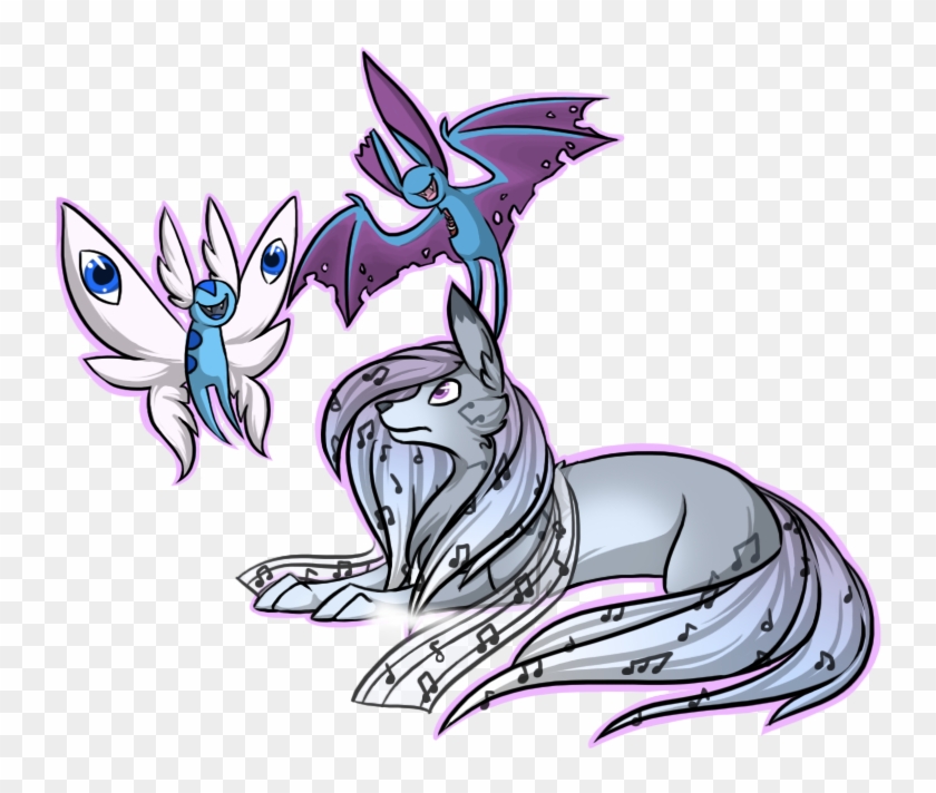 The Music Goddess By Etilosy - Cartoon - Full Size PNG Clipart Images ...