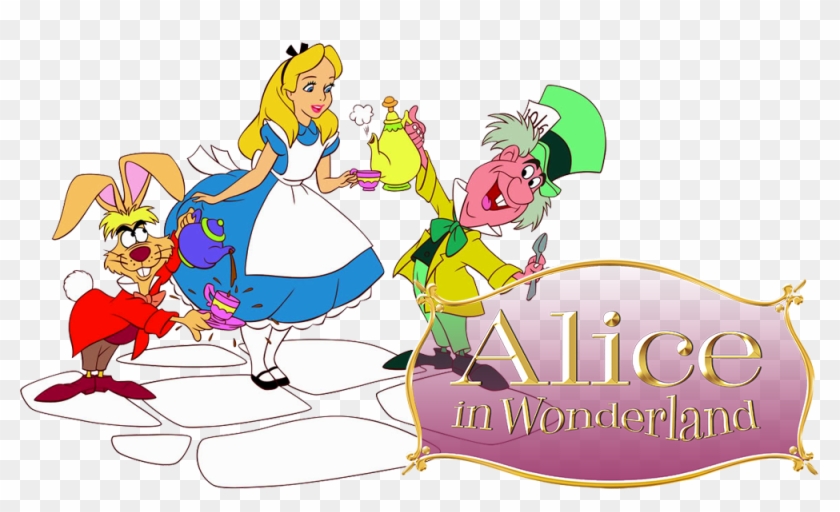 Alice In Wonderland Image - Alice In Wonderland Mad Hatter And Friends ...