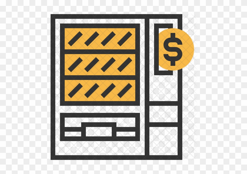 Vending Icon - Vending Machine - Full Size PNG Clipart Images Download