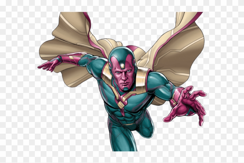 Ultron Clipart Vision Marvel - Vision Marvel Png - Full Size PNG ...