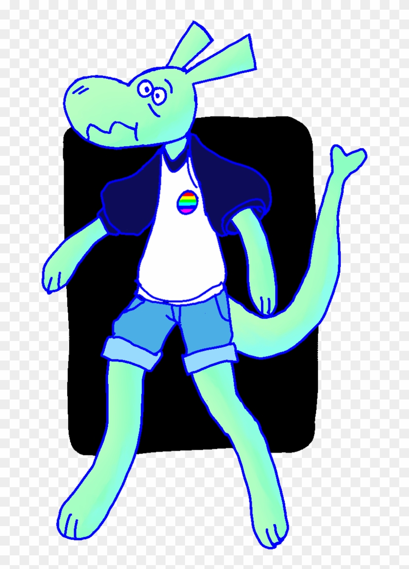 Lizard Dog Fursona By Dogfood66 - Cartoon - Free Transparent PNG ...