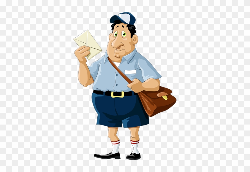 Postman Png - Cartoon Postman - Full Size PNG Clipart Images Download