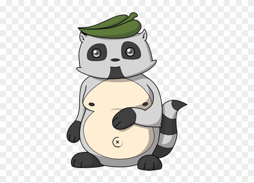 Fakemon Tanuki By Brendan77 - Cartoon - Free Transparent PNG Clipart ...