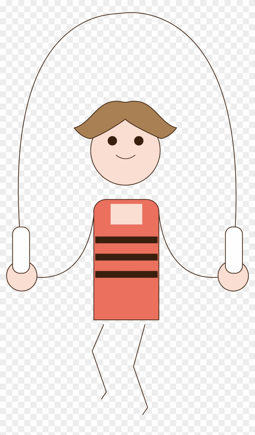 Rope Skipping Vector Illustration - Rope Skipping Vector Illustration ...