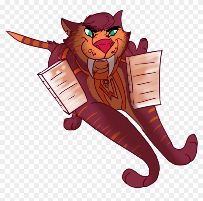 Sabre By Wolf-chalk - Cartoon - Free Transparent PNG Clipart Images ...