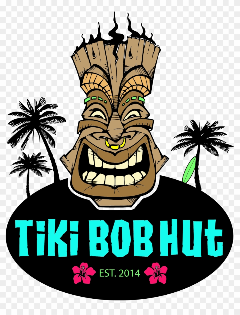 Tiki Bob Hut - Bestickers Wall Vinyl Sticker Decals Mural Room Design ...