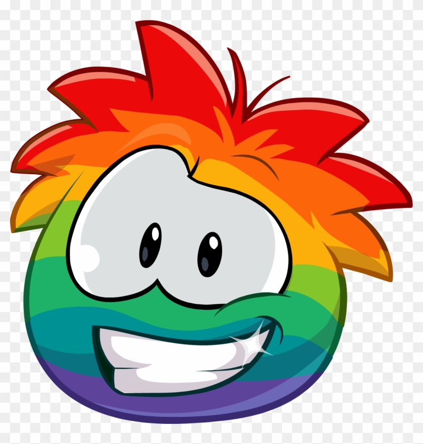 Skittles - Club Penguin Rainbow Puffle - Full Size PNG Clipart Images ...