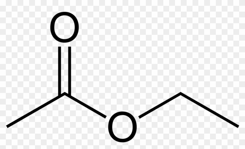 Ethyl Acetate 2d Skeletal - Acetic Acid Structural Formula - Full Size ...