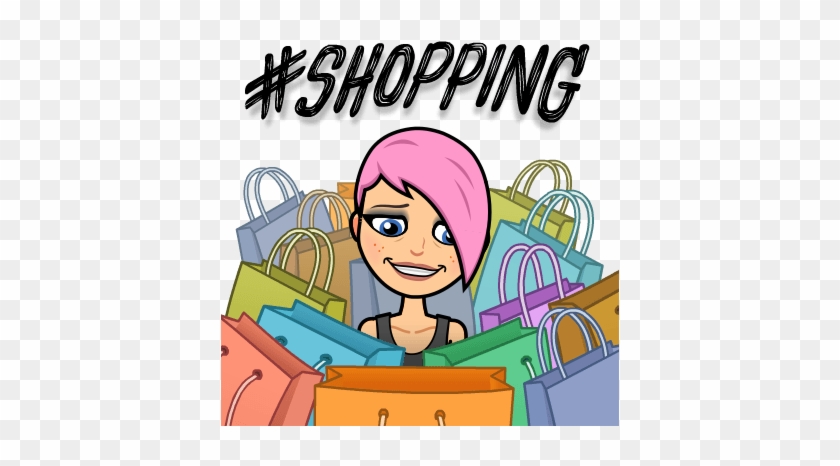 Bitmoji Shopping - Free Transparent PNG Clipart Images Download