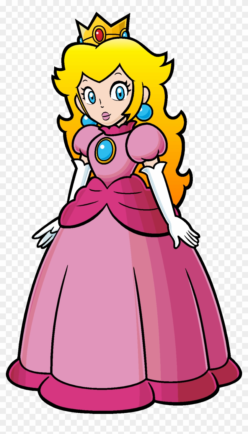 Peach - Princess Peach 2d Art - Full Size PNG Clipart Images Download