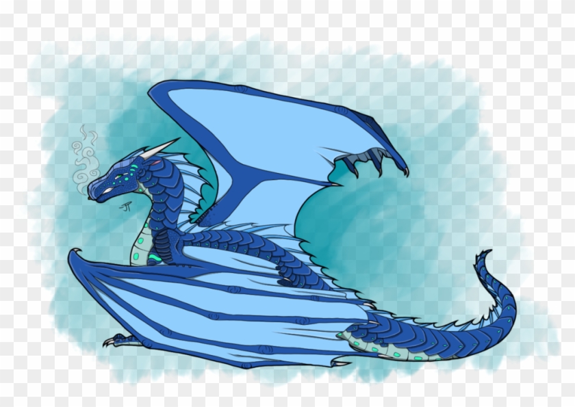 Blue Crescent By Lowdetail - Dragon - Free Transparent PNG Clipart ...