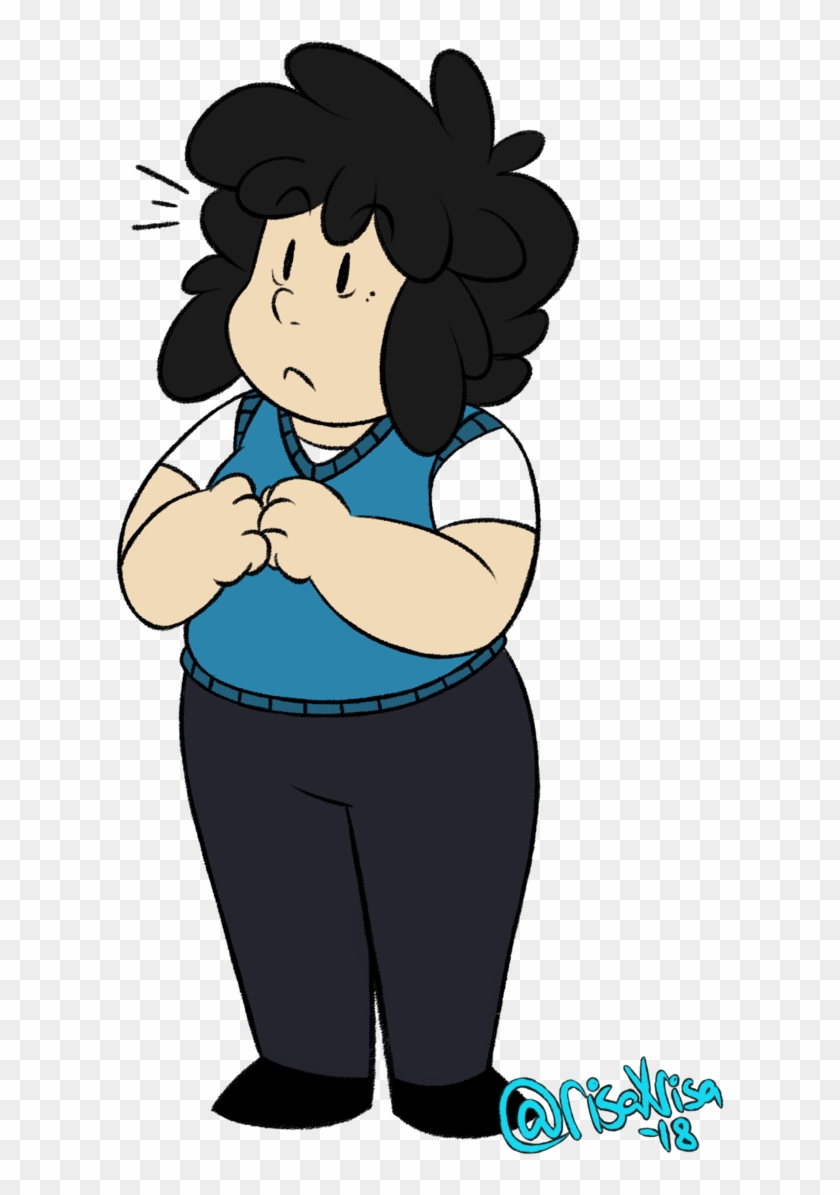 [captain Underpants] Oc Mika By Risaxrisa - Drawing - Full Size PNG ...