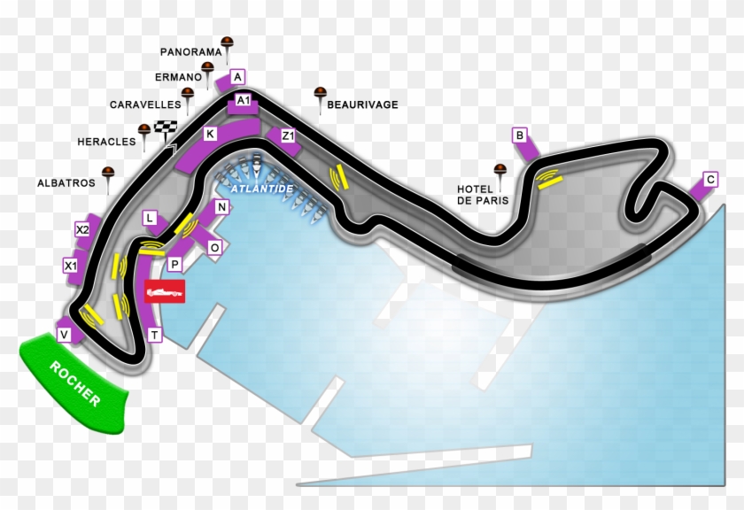 Continue Shopping - Circuit De Monaco - Full Size PNG Clipart Images ...