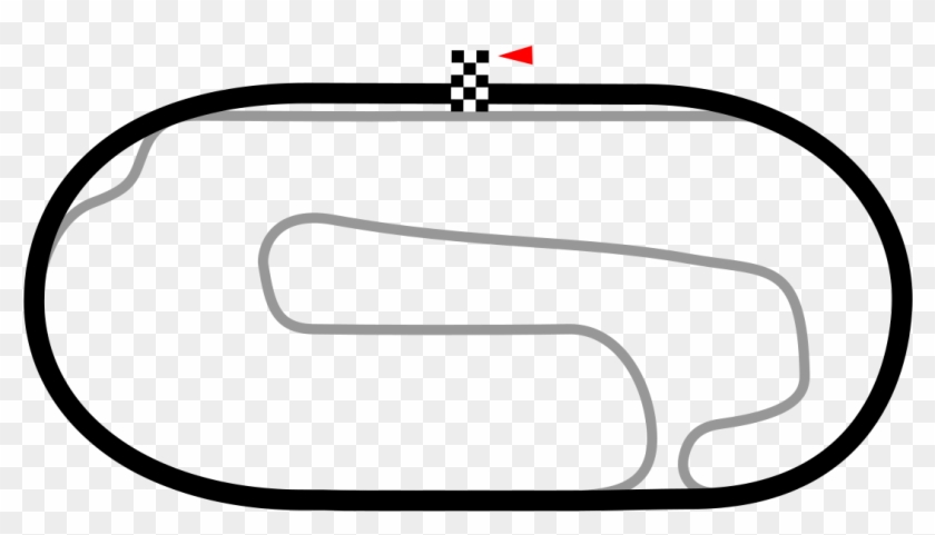 Atlanta Motor Speedway Original Configuration - Full Size PNG Clipart ...