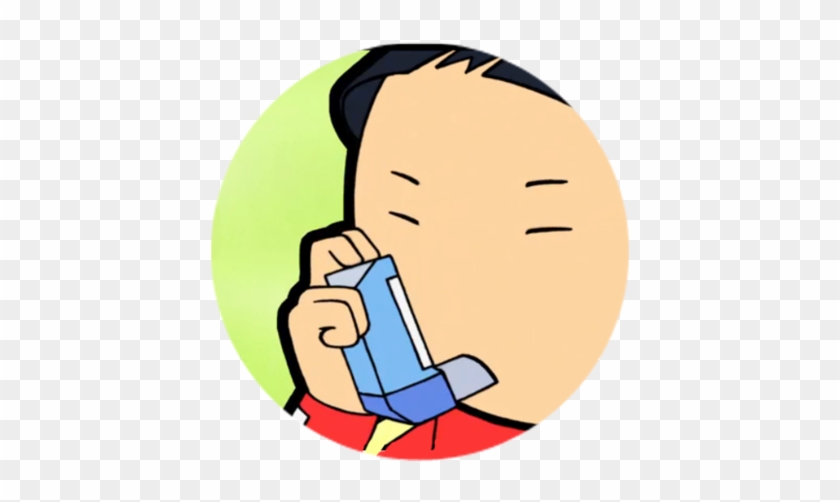 Asthma Tech - Cartoon - Full Size PNG Clipart Images Download